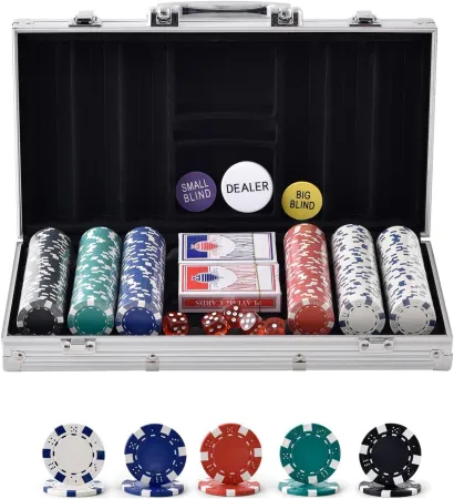 300-Piece VEVOR Poker Chip Set at Amazon - Ben's Bargains