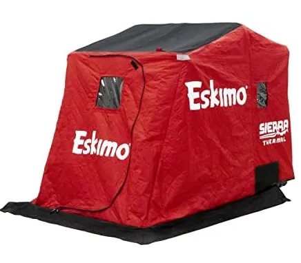 Eskimo Sierra Series Portable Ice Fishing Flip ... - Ben's Bargains