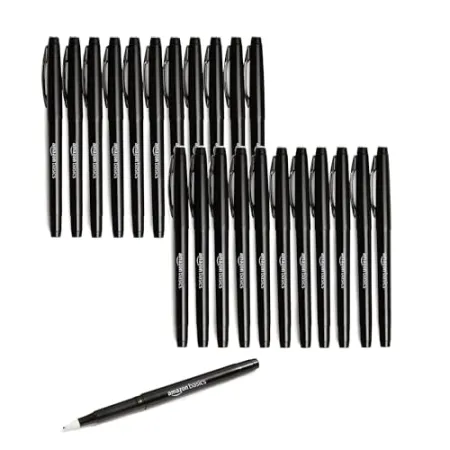 24-Pack Amazon Basics Felt Tip Marker Pens at ... - Ben's Bargains