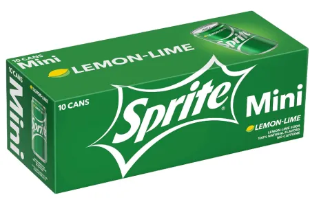 10-Count Sprite Mini-Cans (7.5oz each) at Amazon - Ben's Bargains