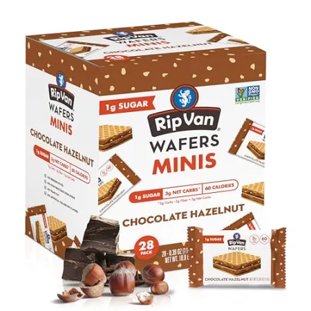28-Pack Rip Van Wafers Minis Chocolate Hazelnut at ... - Ben's Bargains