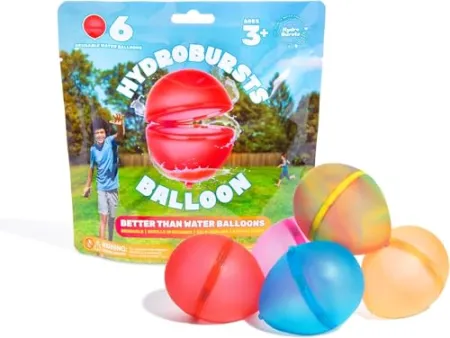 6-Pack Hydroburst Reusable Water Balloons at ... - Ben's Bargains
