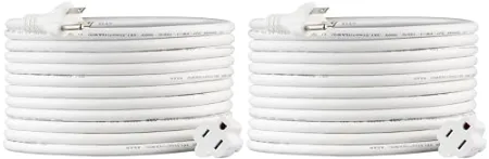 2-Pack Amazon Basics 20' 3-Prong 13-Amp Extension ... - Ben's Bargains