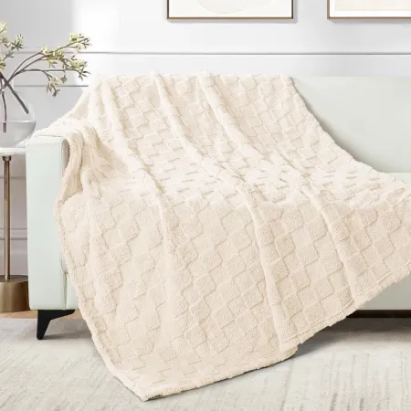 Exclusivo Mezcla 60" x 50" Fleece Throw Blanket at ... - Ben's Bargains