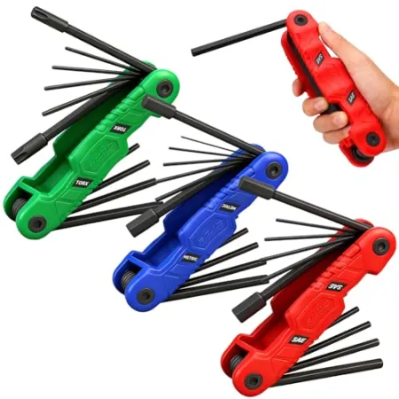 SEDY 34-Piece Large Folding Hex Key Set at Amazon - Ben's Bargains